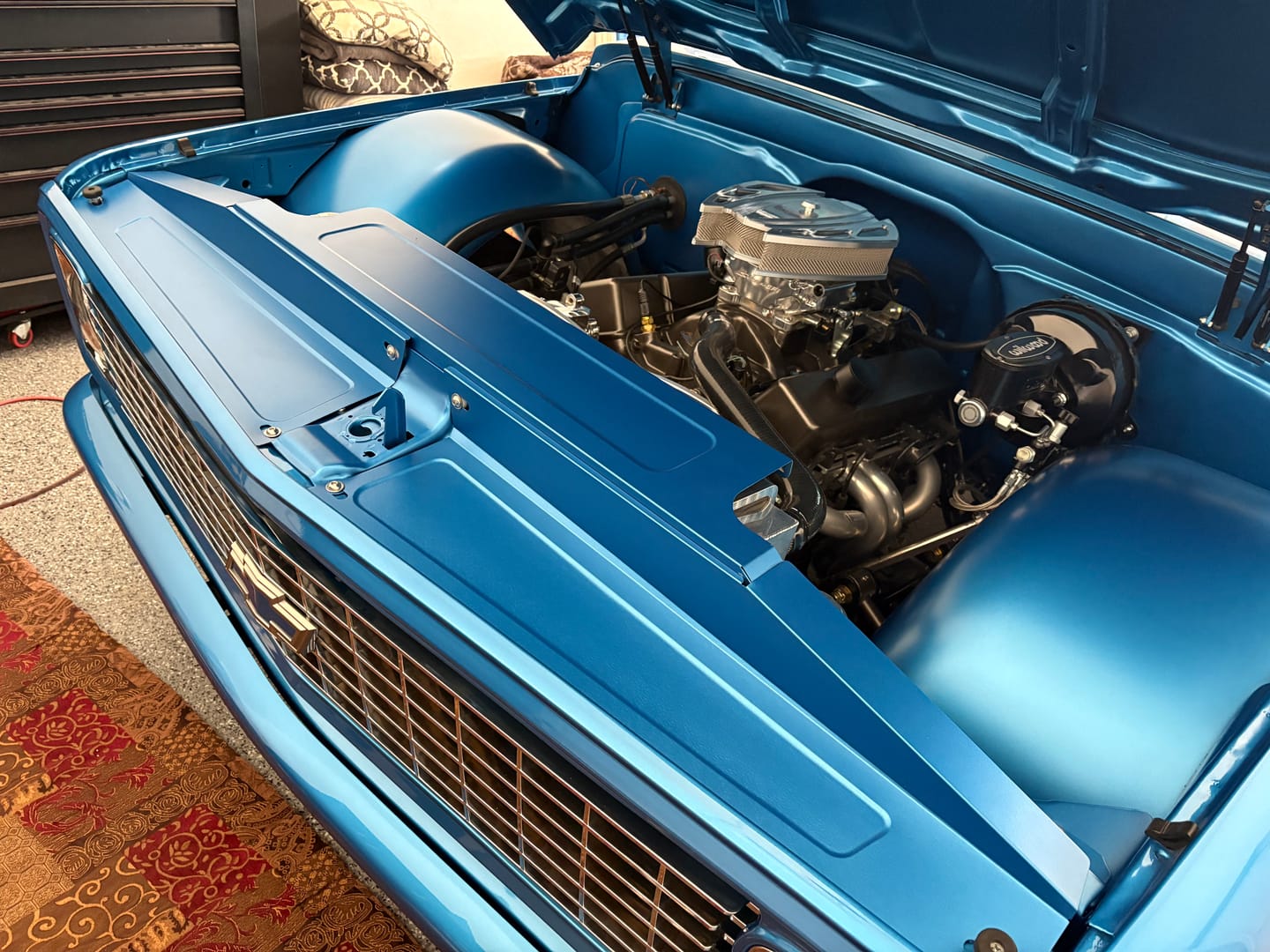 69-72 Chevy C10 3 Piece Core Support - Radiator Cover / Filler Panel-C ...