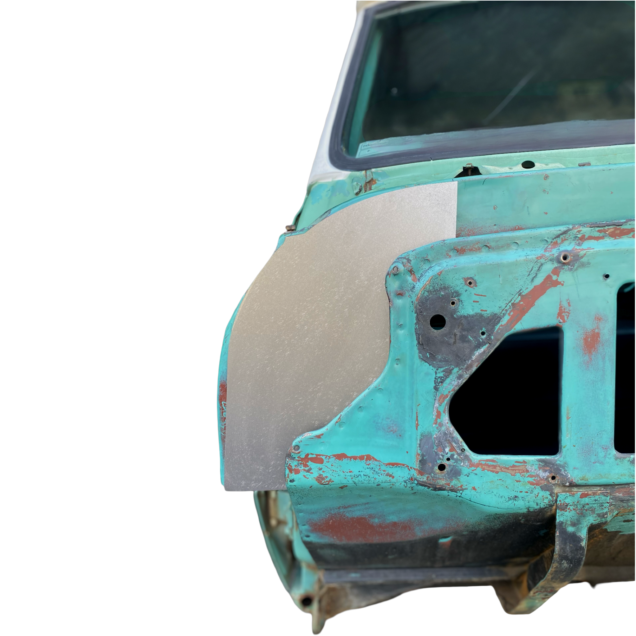1967- 1972 Chevy/ GMC C10 Passenger Firewall Rust Repair/ Patch panel ...
