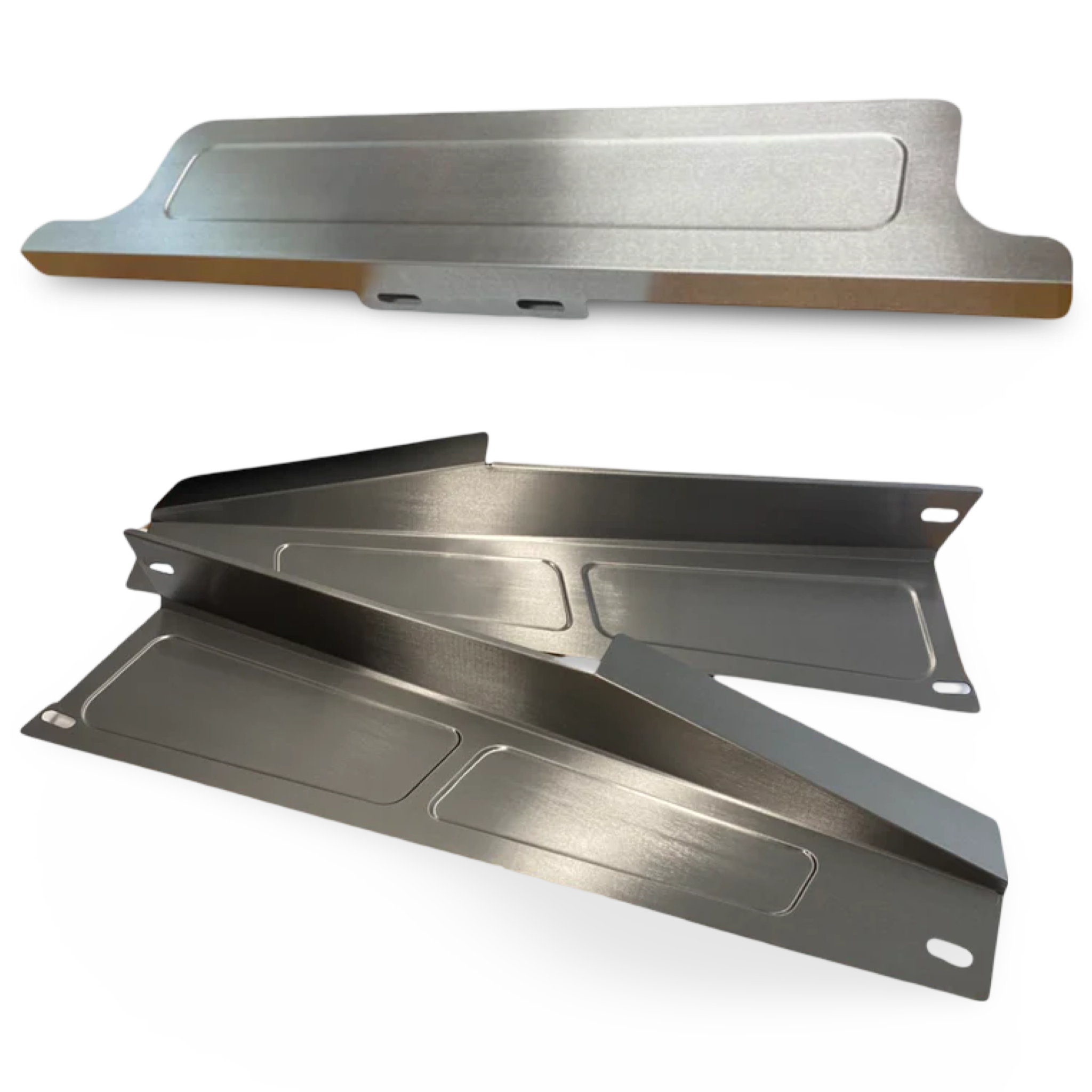 1969-72 Chevy C10 Core Support Filler Panel Kit (3 Piece)-Double Bead ...